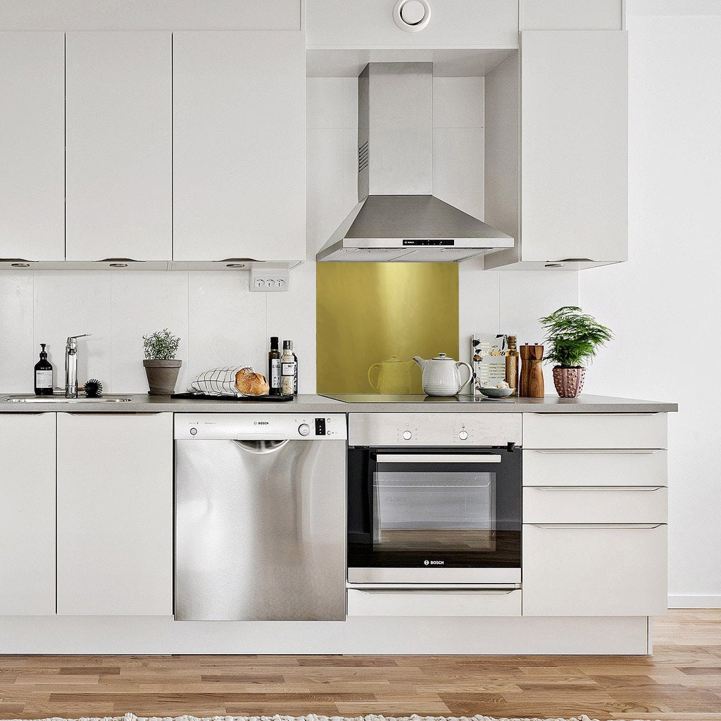 Brass Kitchen Splashback - Etsy UK