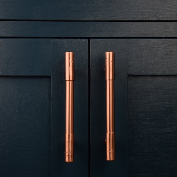 Brushed Dark Copper Handles