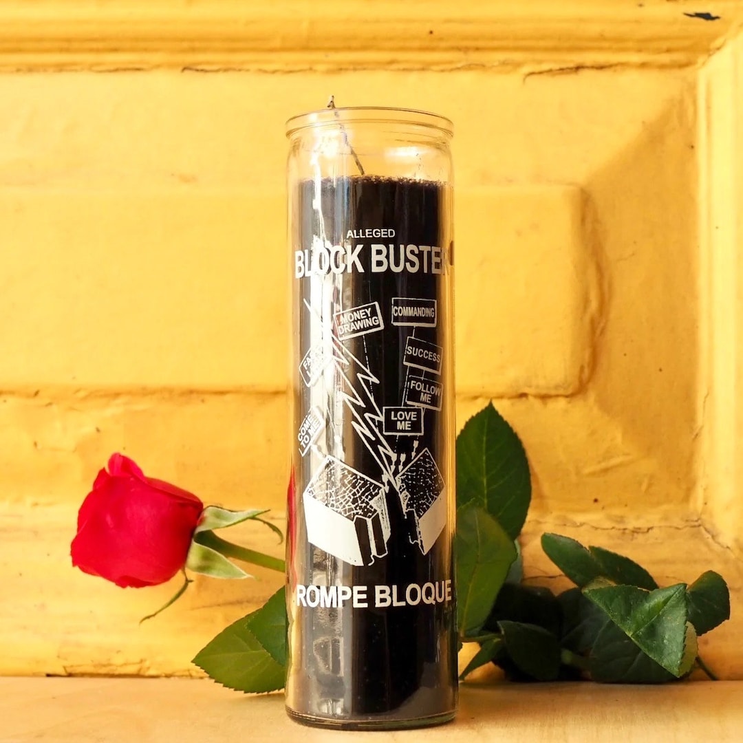Block Buster Ritual Prayer Candle - Etsy