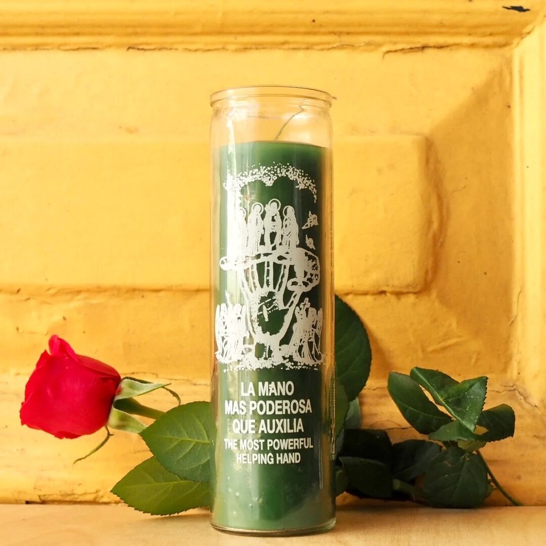 Helping Hand Ritual Prayer Candle - Etsy UK