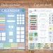 Kids Calendar Printable, Printable Wall Calendar for Kids Classroom ...