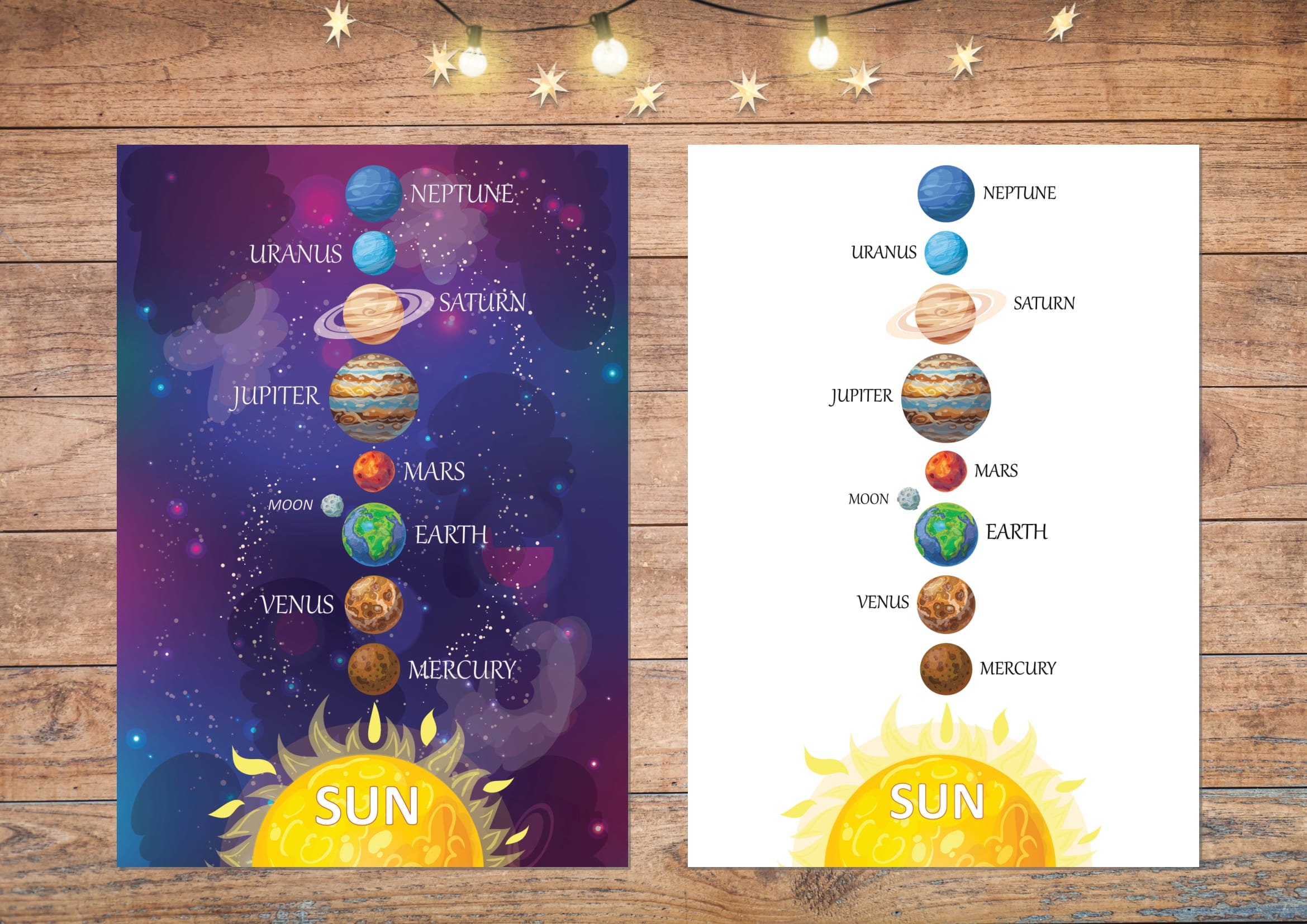 Solar System Busy Book Outer Space Learning Binder Personalized Space ...