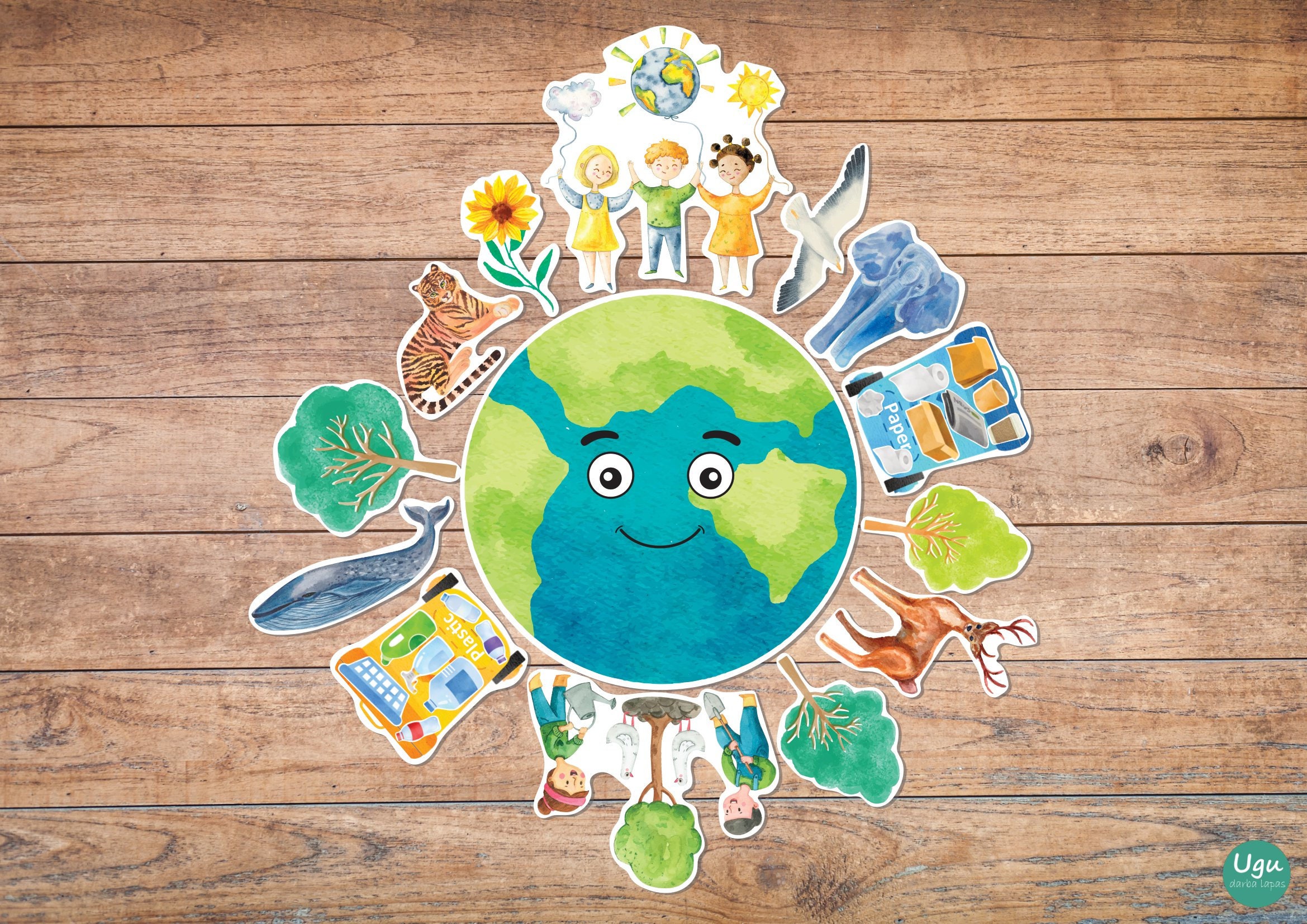 Earth Day Recycle Sortwaste Sorting Busy Book Printable - Etsy