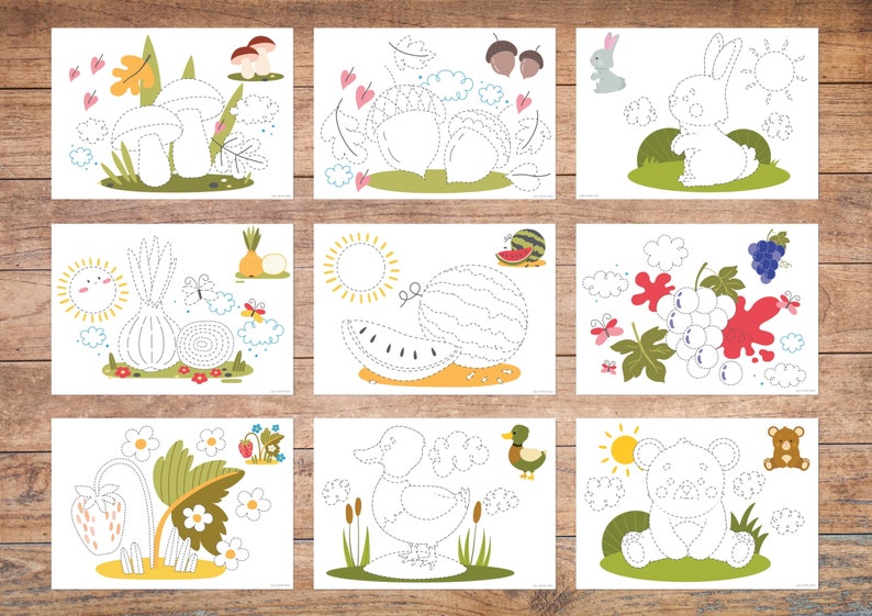 PEN CONTROL Worksheets Printable Preschool Worksheets Tracing ...