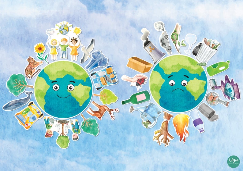 Earth Day Recycle Sort,waste Sorting Busy Book Printable Game,trash ... Earth Day Recycle Sort,waste Sorting Busy Book Printable Game,trash ...