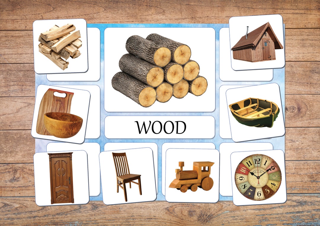 Material Sorting Activity - Preschool Homeschool Printable Worksheet ...