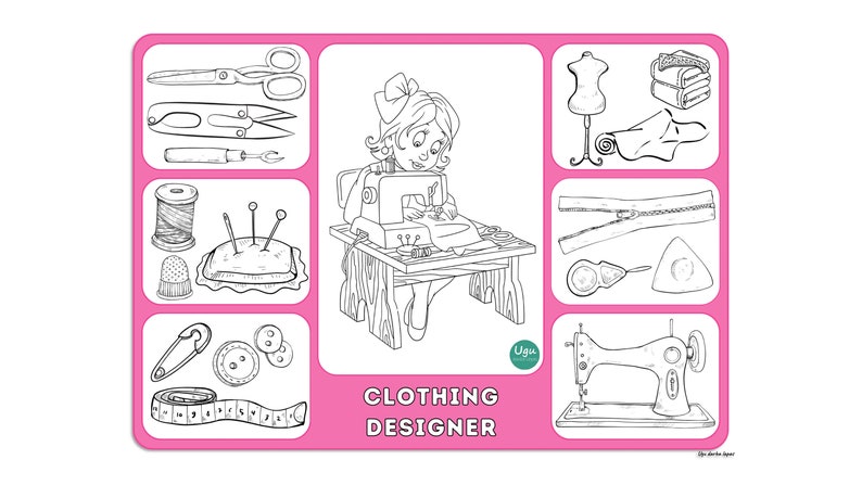 Community Helpers Preschool Sorting Mats, Professions Printable ...