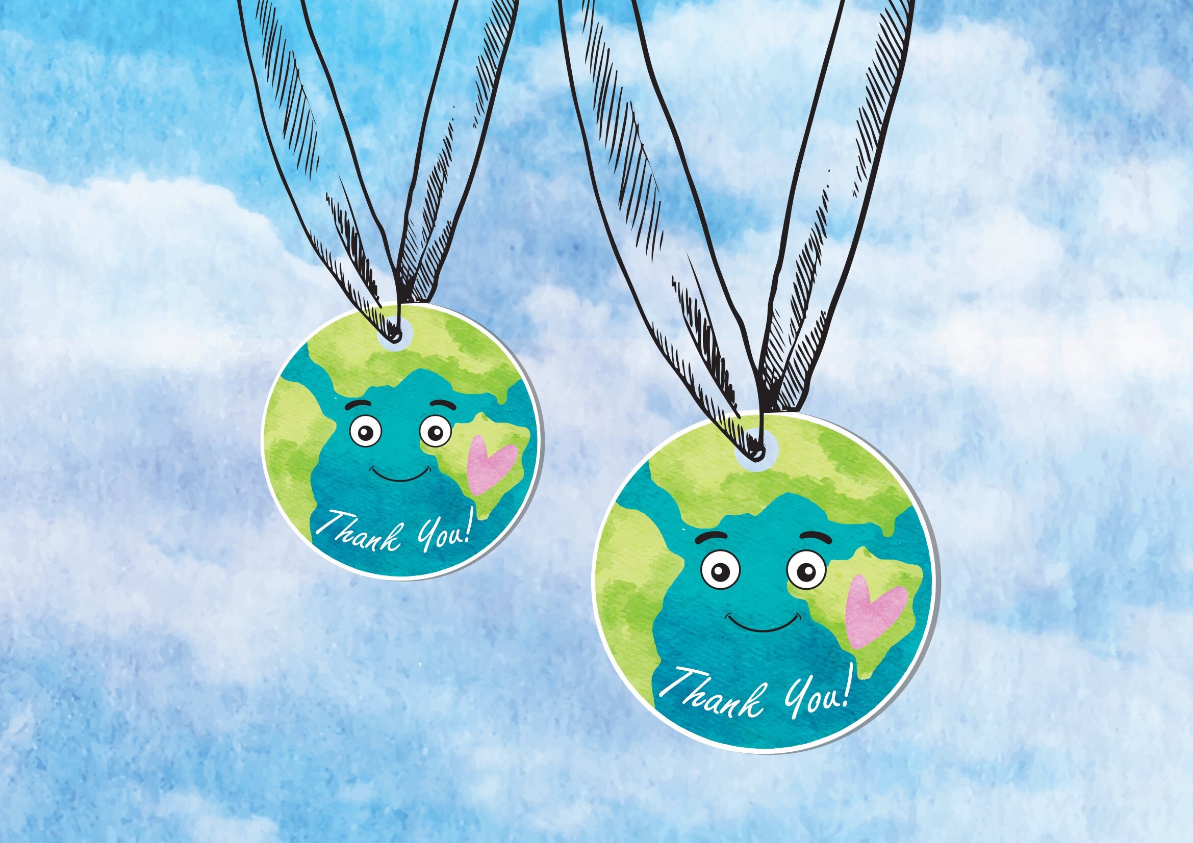 Medals, Earth Day, World Environment Day, Printable Medal, Award Medal ...