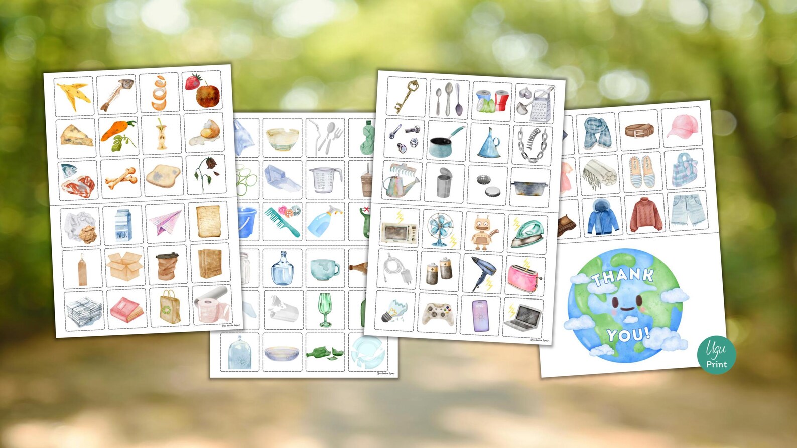 Waste Sorting Busy Book: Printable Recycling Game (PDF) - Etsy