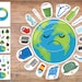 Waste Sorting Busy Book: Recycling Game for Toddlers (printable) - Etsy