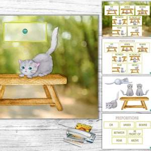 Positional Words Game Interactive Preposition Activity, Prepositions ...