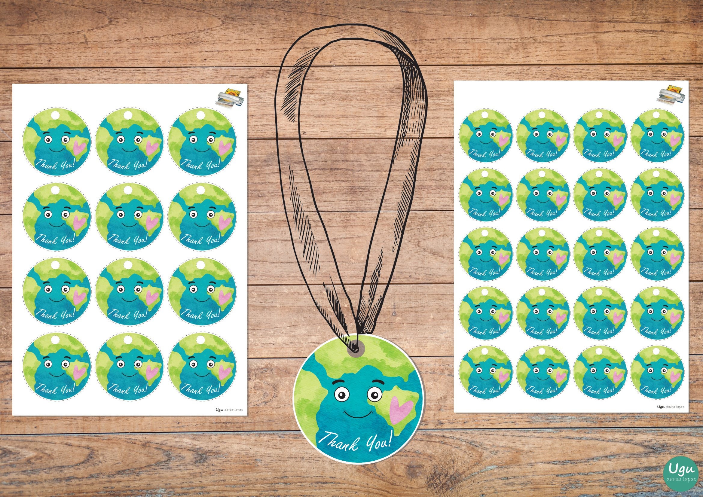 Medals, Earth Day, World Environment Day, Printable Medal, Award Medal ...