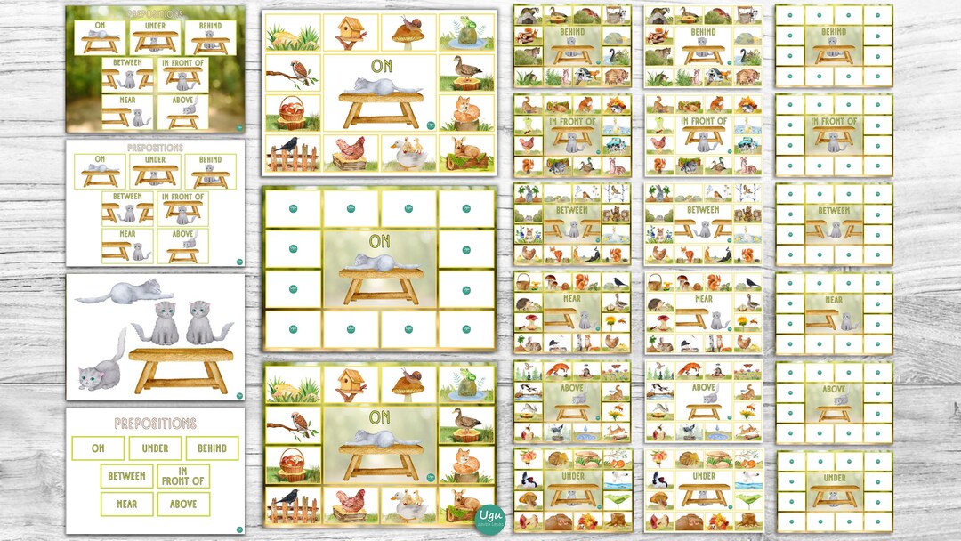 Positional Words Game Interactive Preposition Activity, Prepositions ...