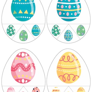 Easter Themed Clip Cards, Easter Sorting Game - Etsy