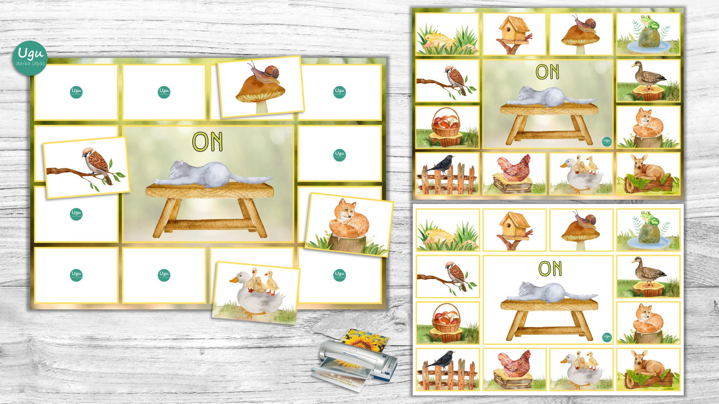 Positional Words Game Interactive Preposition Activity, Prepositions ...