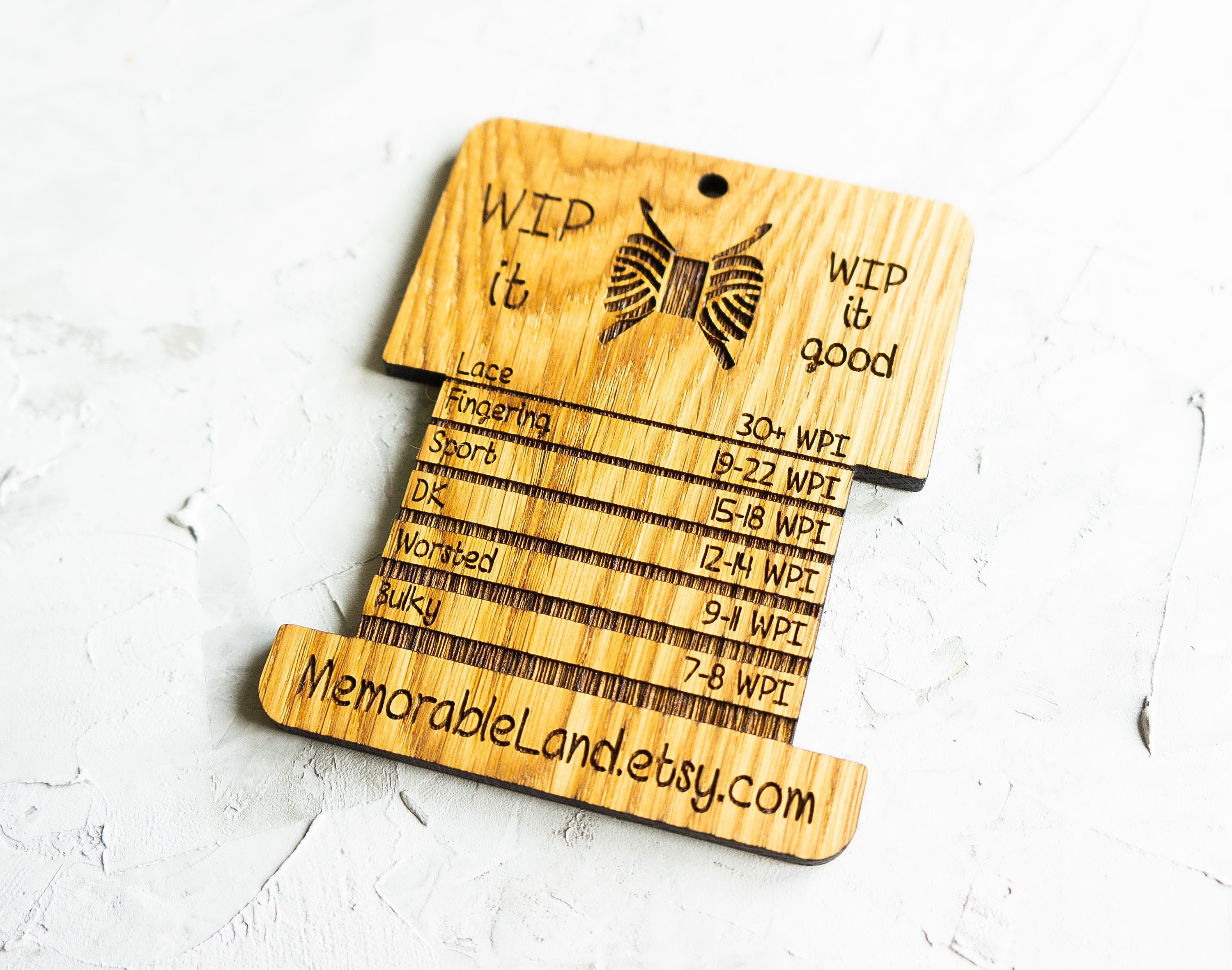 Spinners Control Tool WPI wraps per Inch Ruler Wood - Etsy