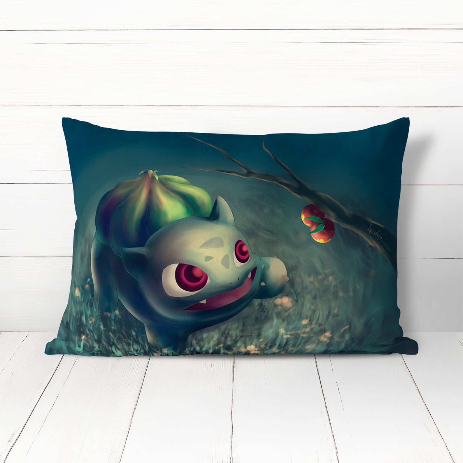 Pokemon Bulbasaur Print Pillowcase | Etsy