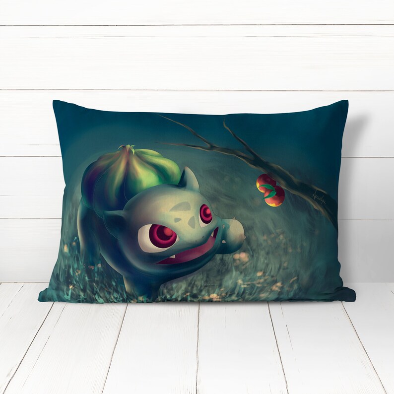 Pokemon Bulbasaur Print Pillowcase - Etsy