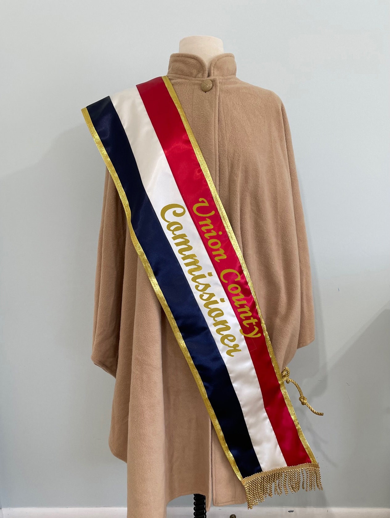 Italian Parade and Organizational Sash - Etsy