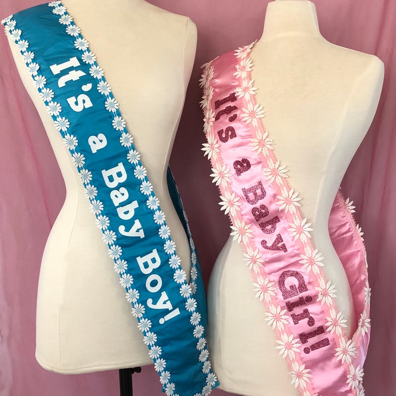 Baby Shower Sash - Etsy