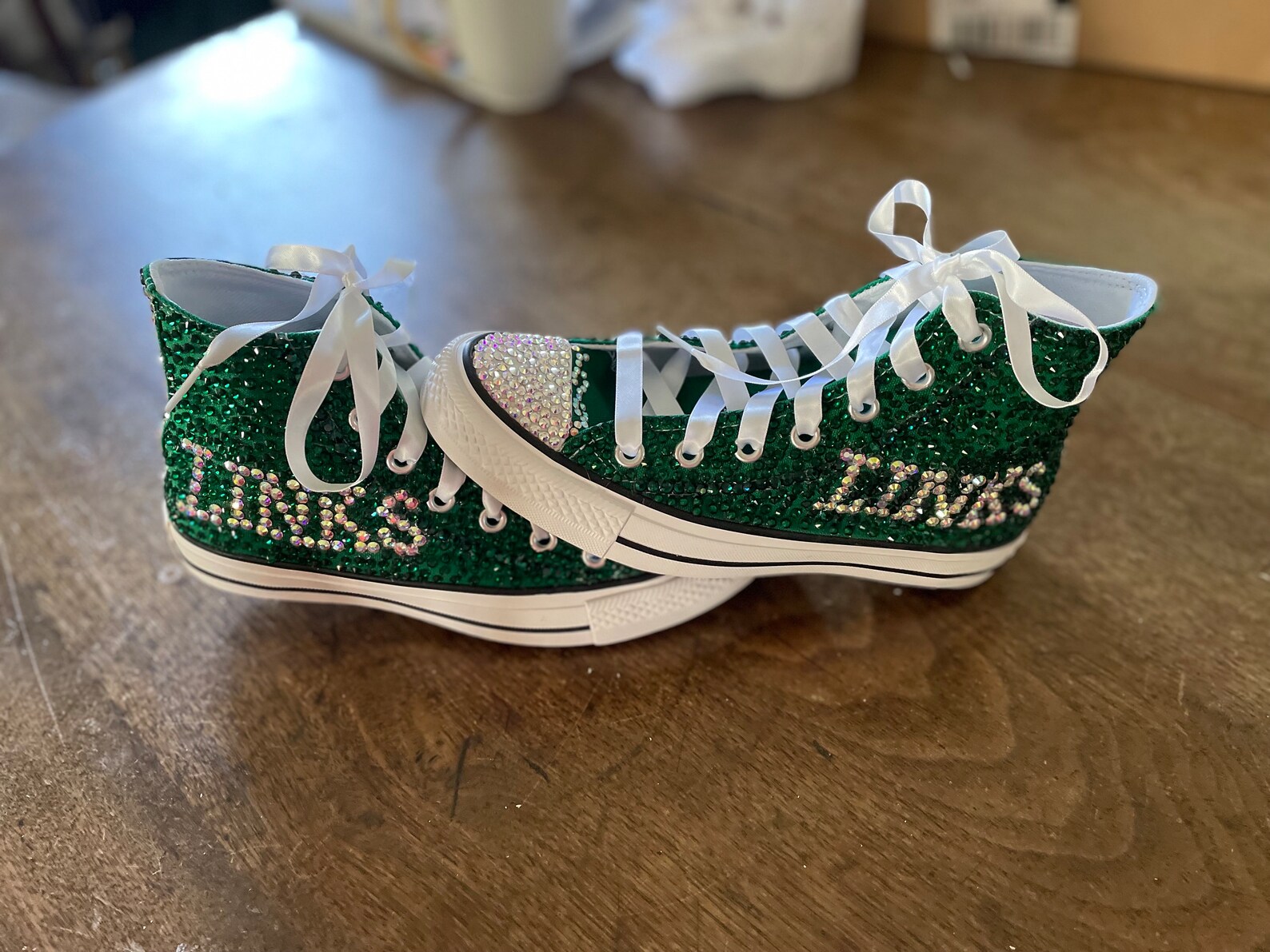 Converse Completely Covered Crystal Bling - Etsy