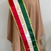 Italian Parade and Organizational Sash - Etsy