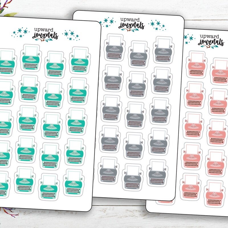 Writer Stickers - Etsy