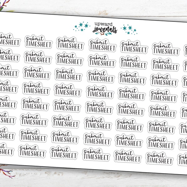 Timesheet - Etsy