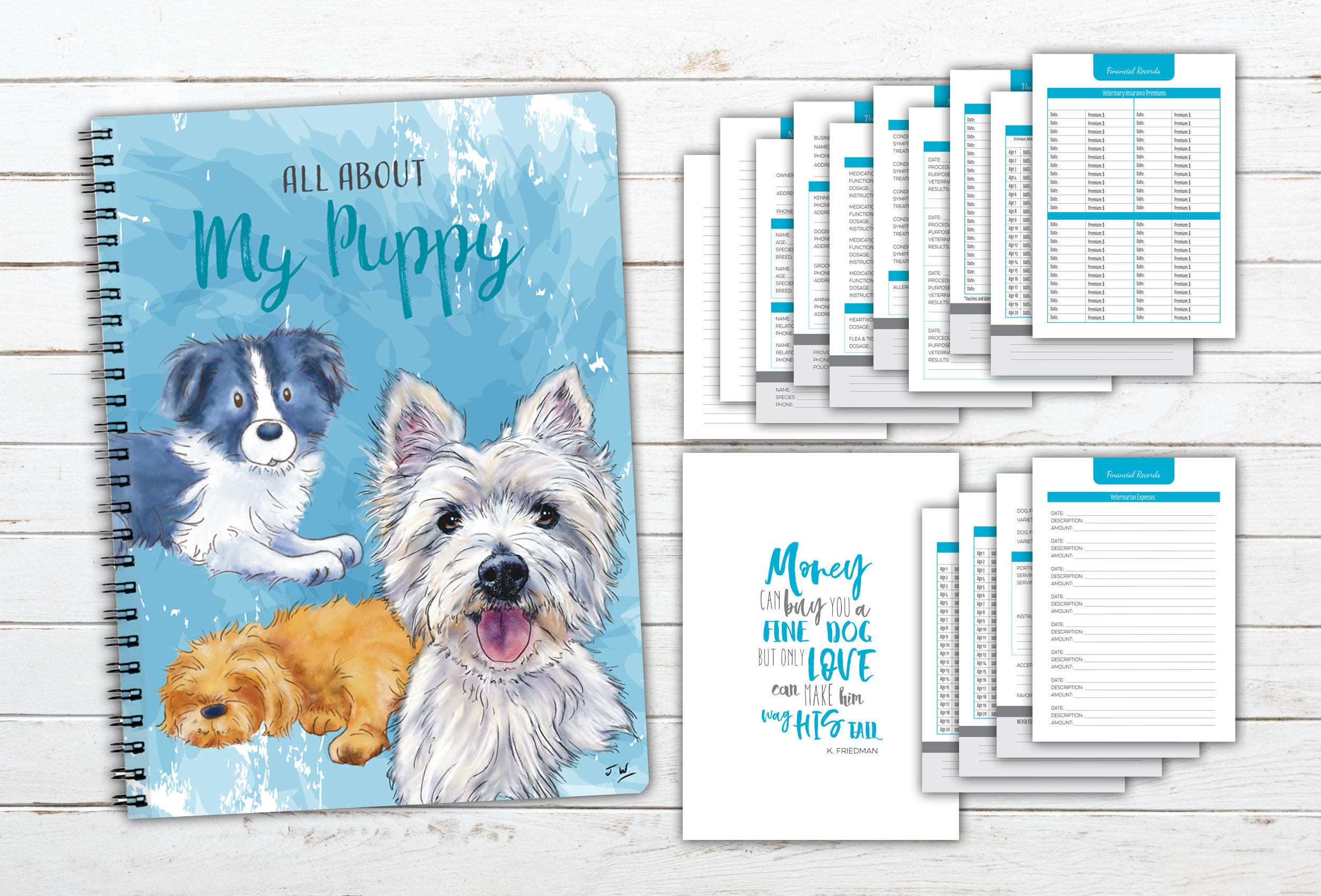 Dog Booklet - Etsy