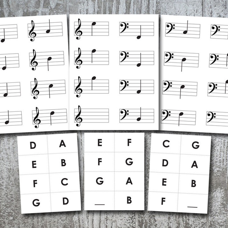 Treble Bass Clef - Etsy