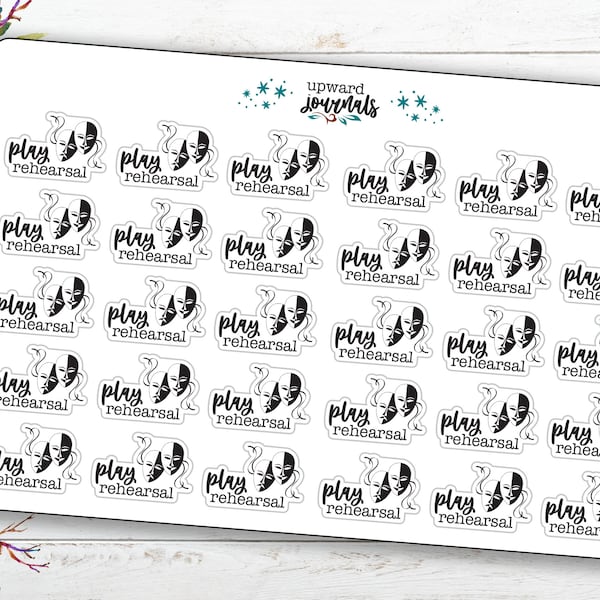 Acting Stickers - Etsy