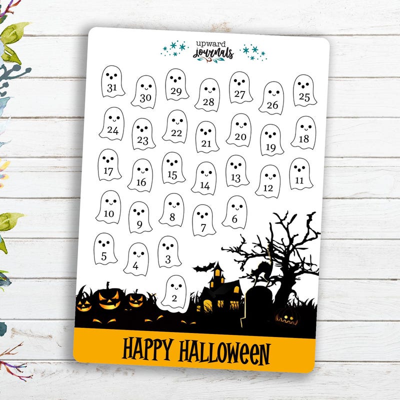 Halloween Countdown - Etsy