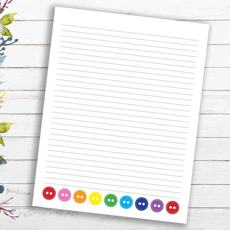 Personalized Tear off Note Pad - Etsy