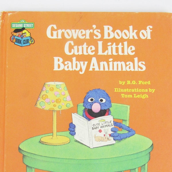Grover Book - Etsy