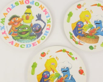 Sesame Street Plates - Etsy