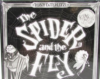 The Spider and the Fly Digital Poem by Mary Howitt 1829 - Etsy