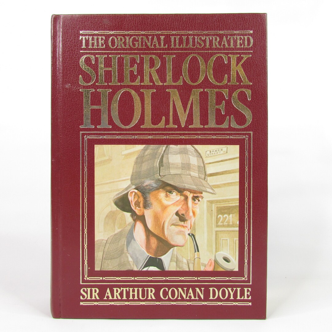 The Original ILLUSTRATED SHERLOCK HOLMES Vintage Hardcover Sir Arthur ...