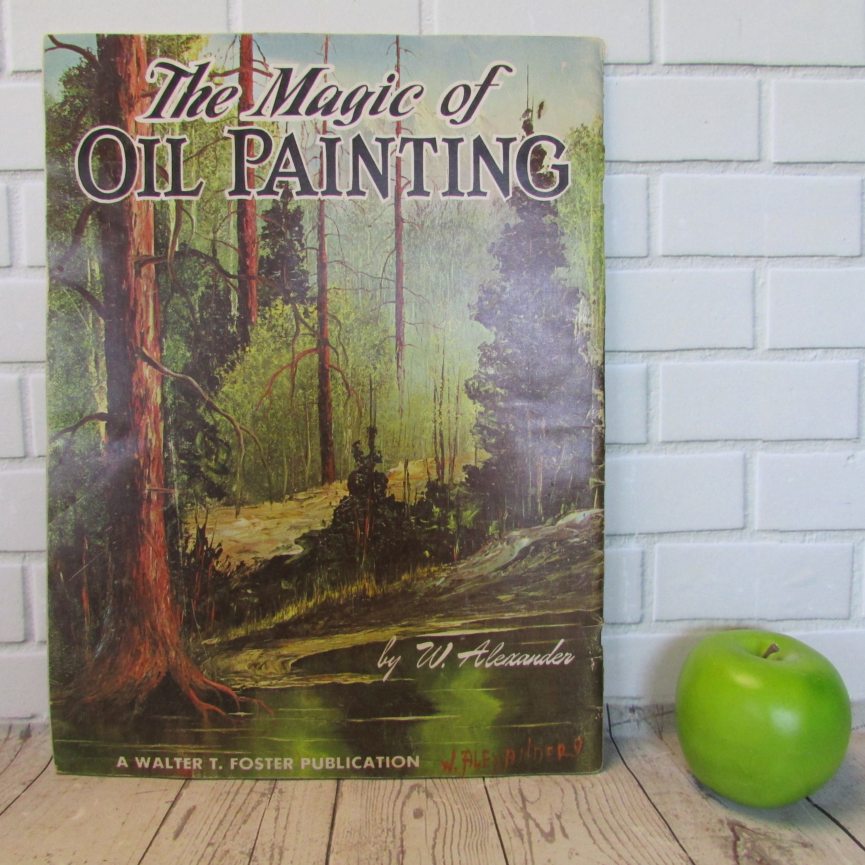 Vintage Walter Foster Publications Book The Magic of Oil | Etsy