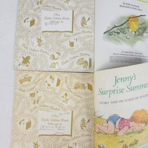 Vintage Little Golden Books SUMMER THEMES Lot of 3//gift for Child ...