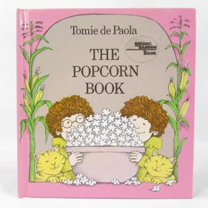THE POPCORN BOOK by Tomie De Paola//a Reading Rainbow - Etsy