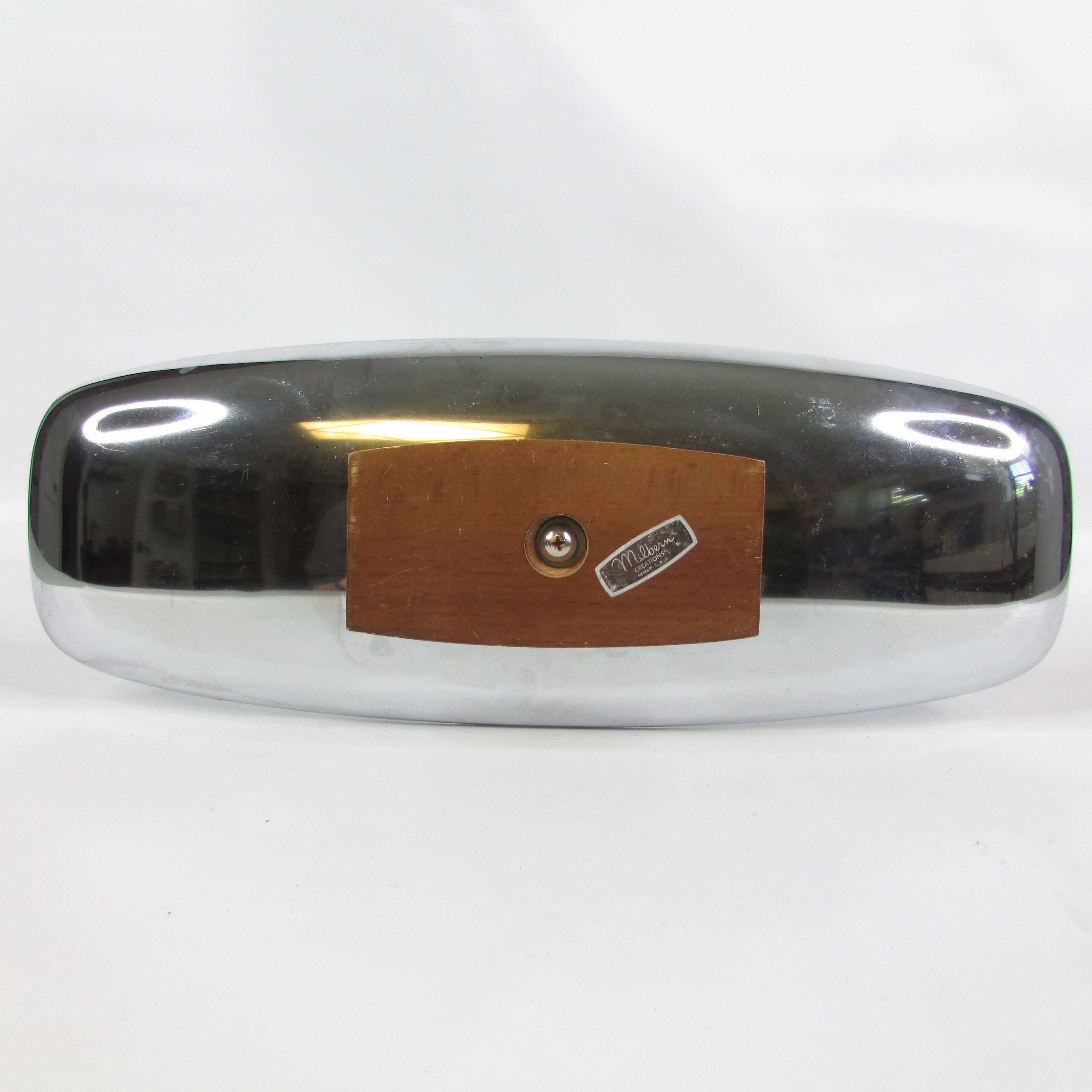 Vintage Two-tiered Chrome Serving Dish//milburn Creations MCM - Etsy