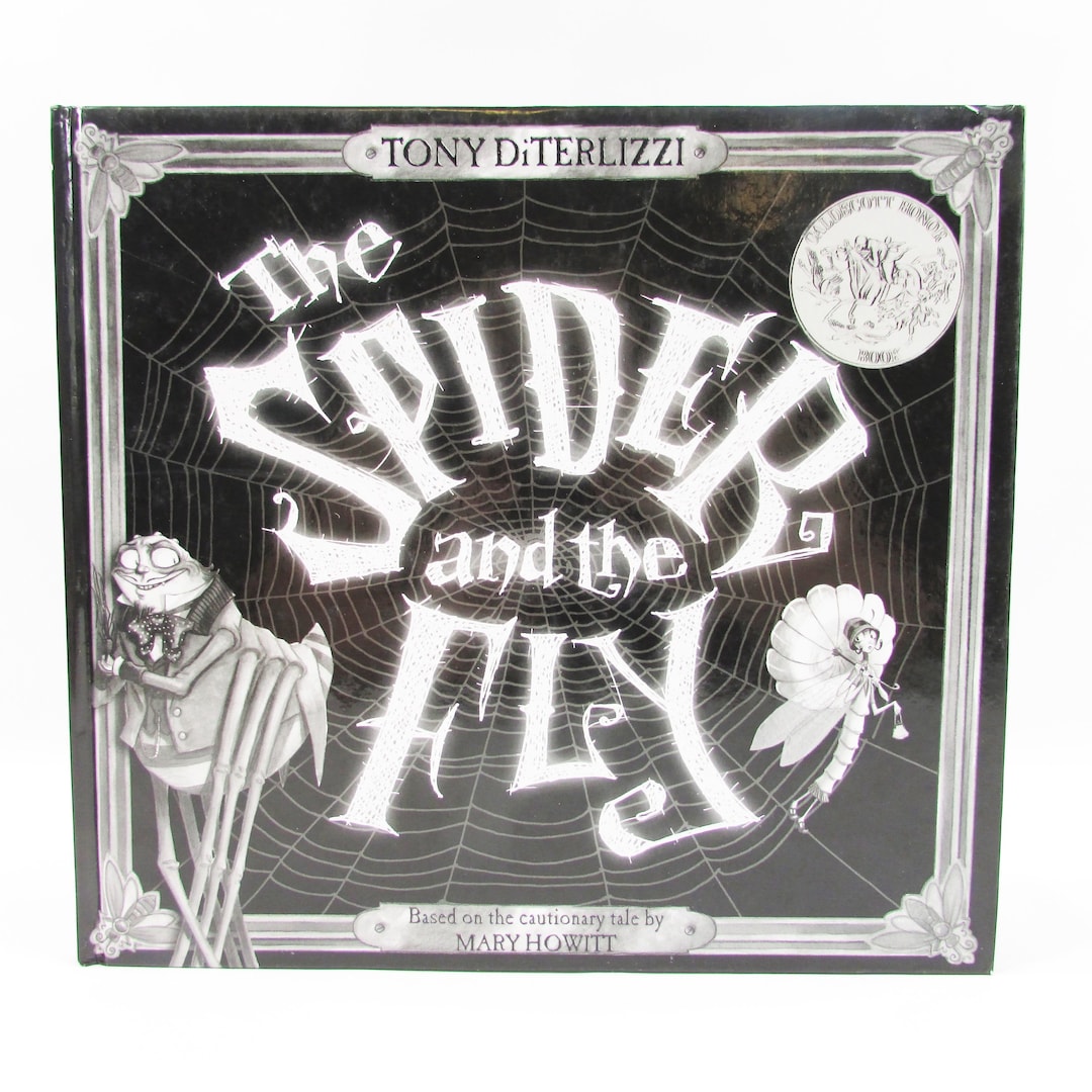 The Spider and the Fly Book: Tony Diterlizzi, Caldecott Honor - Etsy