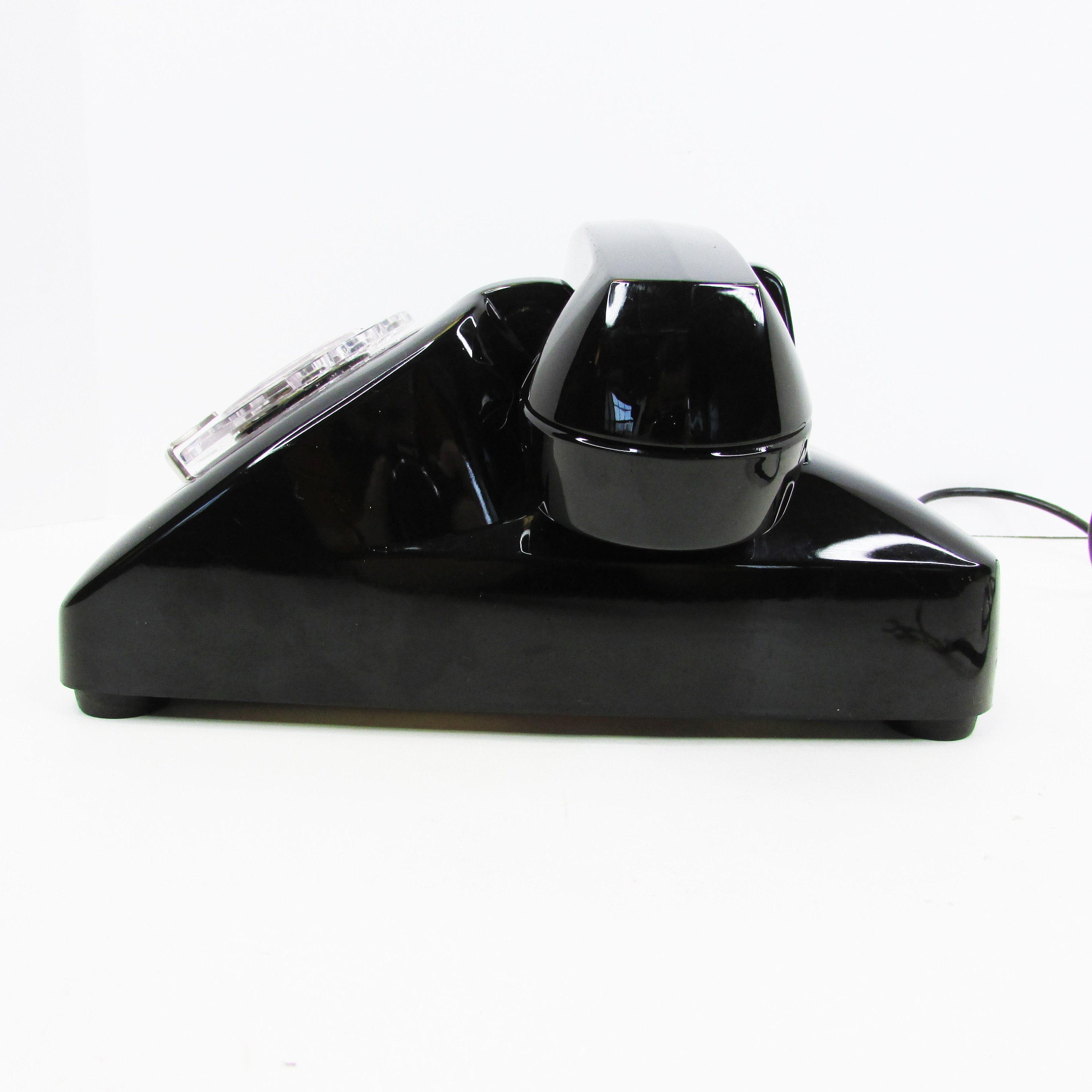 Vintage Automatic Electric Rotary Dial Phone//black Monophone Desk or ...
