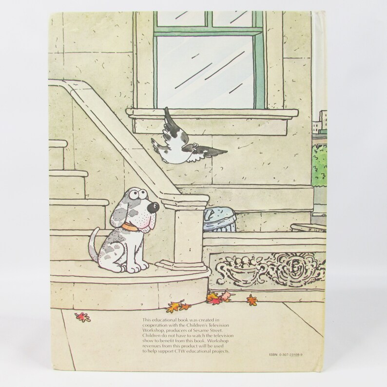 Sesame Street SPECIAL DELIVERY Vintage 1980 Golden Press Hardcover ...