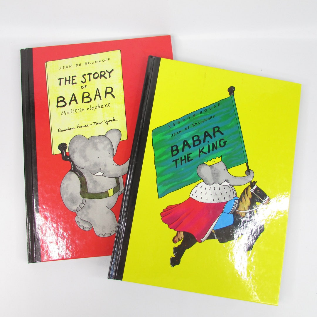 The Story of Babar the Little Elephant & Babar the King//1960s Random ...