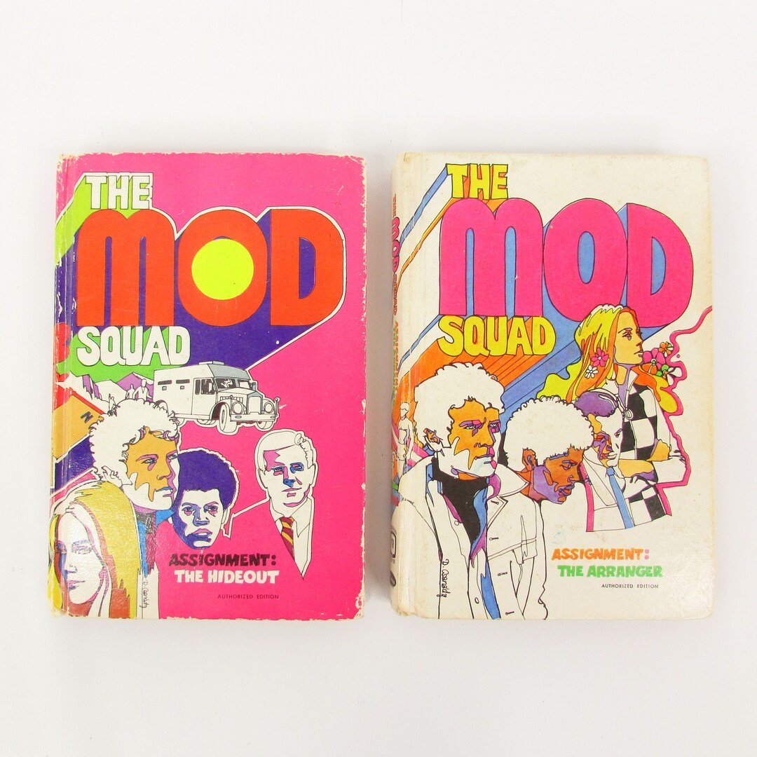 The Mod Squad Vintage Hardcovers//assignment: the Hideout & the ...