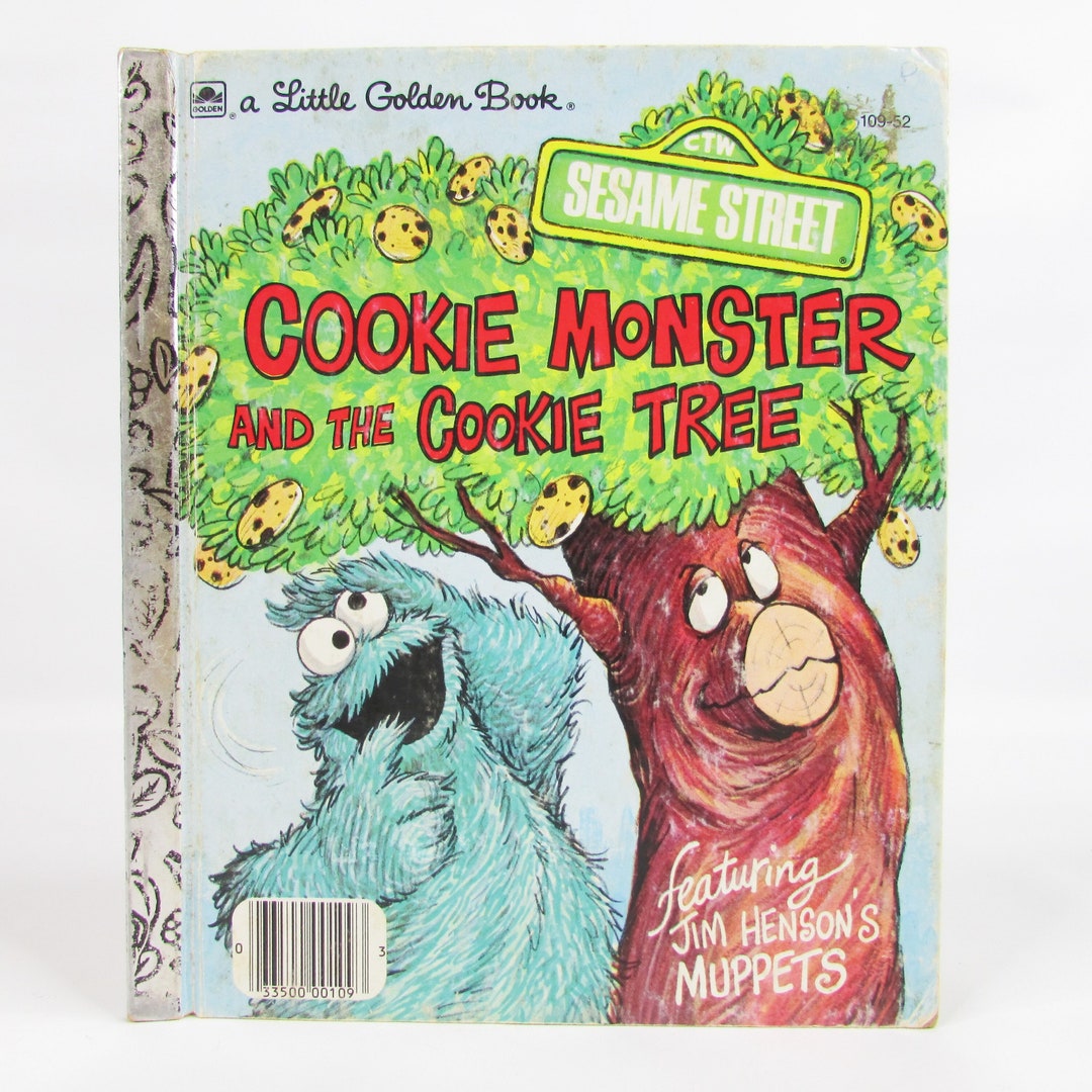 COOKIE MONSTER and the Cookie Tree a Little Golden Book//sesame Street ...