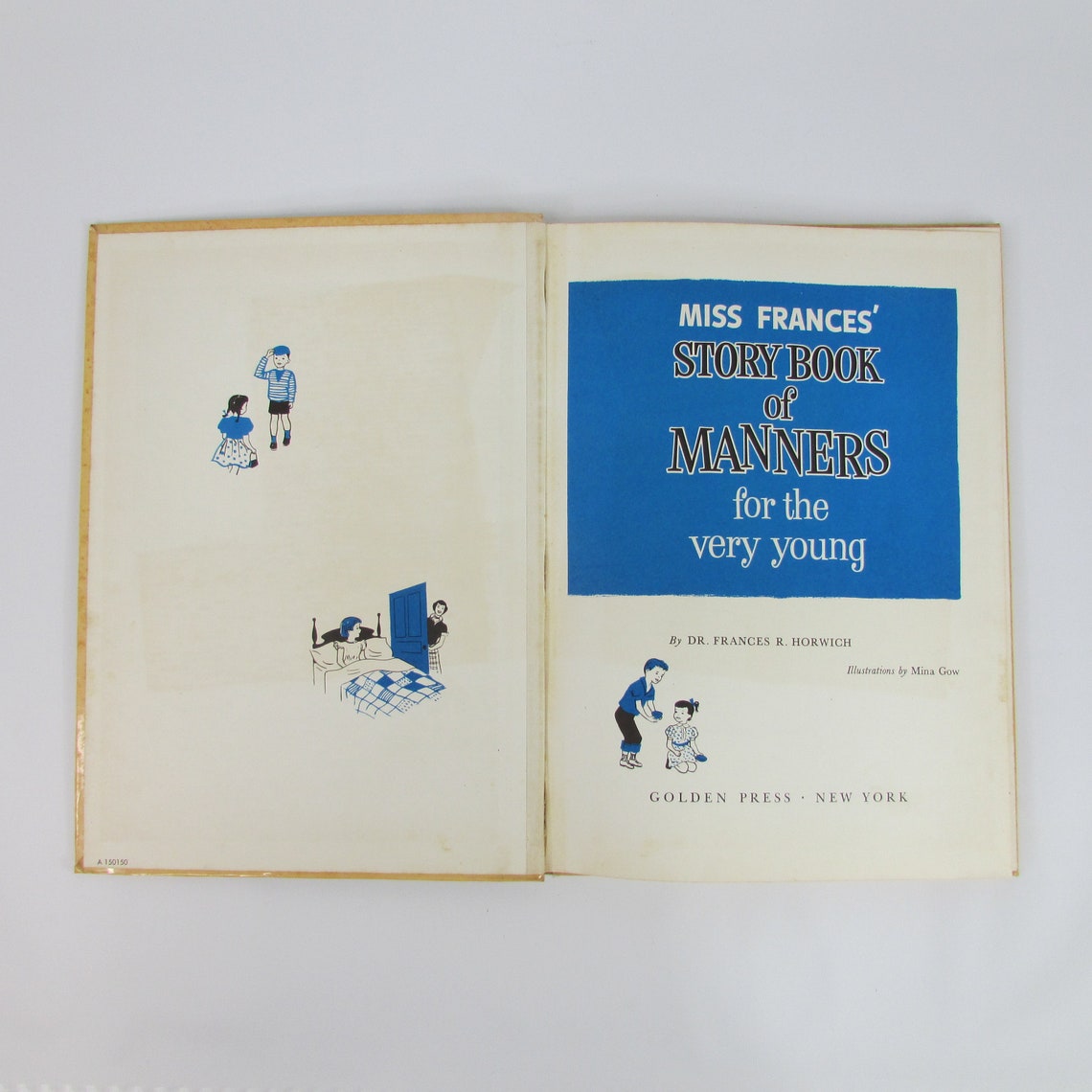 Miss Frances' Story Book of Manners for the Very Young//vintage 1960 ...