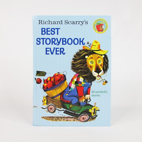 Richard Scarry's Best Storybook Ever//1995 Hardcover - Etsy