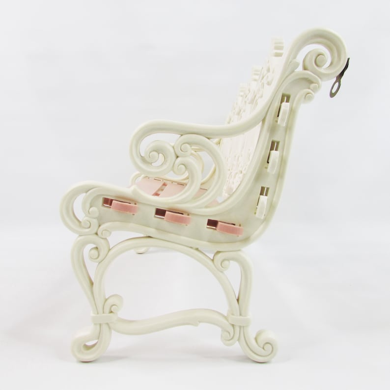 Vintage Burwood Victorian Park Bench/dolls Bears Mini Furniture or ...